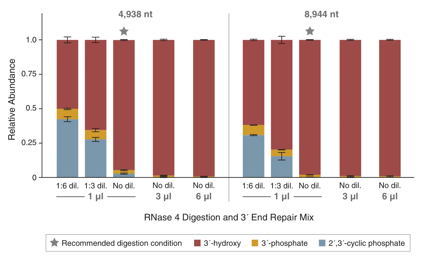 RNase 4 Digestion and 3' End Repair Mix | NEB